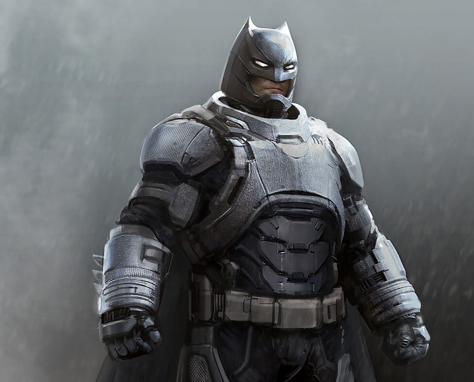 Artista divulga arte conceitual de Mech Batsuit de Batman v Superman ...