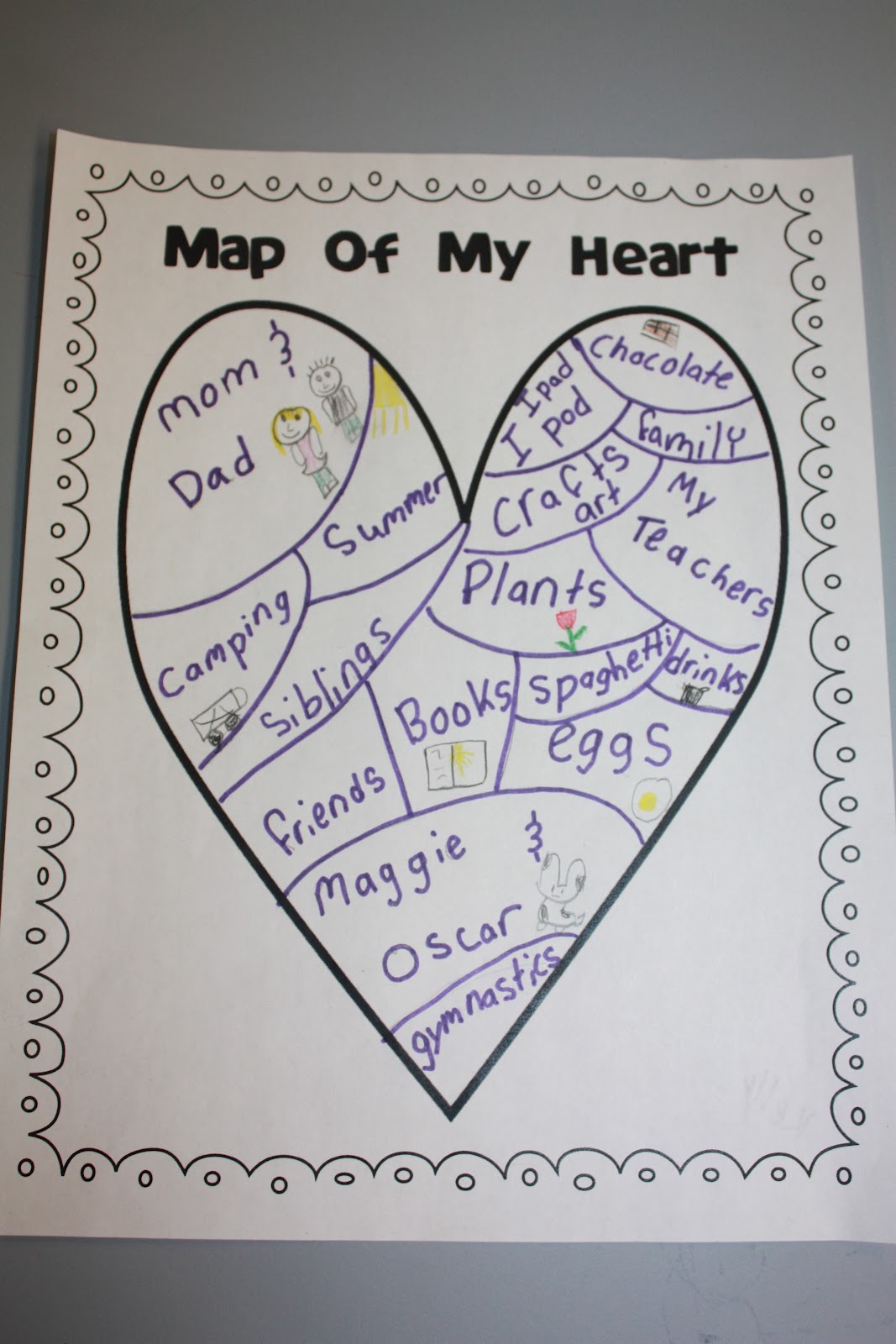 Lauren and Jeanine's Creative Corner: Perfect Square Art and Map of My ...