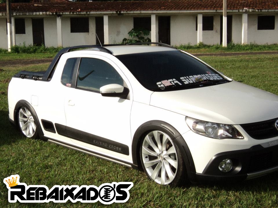 Saveiro G5 Cross Com Roda Aro 19 ~ Rebaixado'S