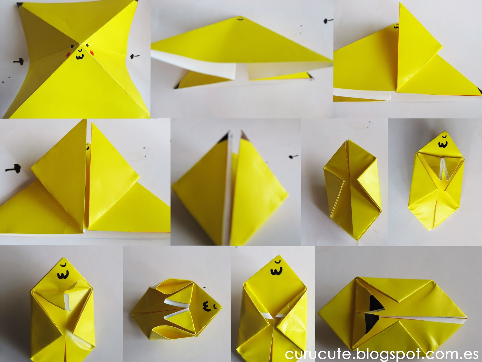 curucute: Aprendiendo de todo un poco: Origami