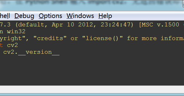 LI Xu's World: Python: Intalling opencv