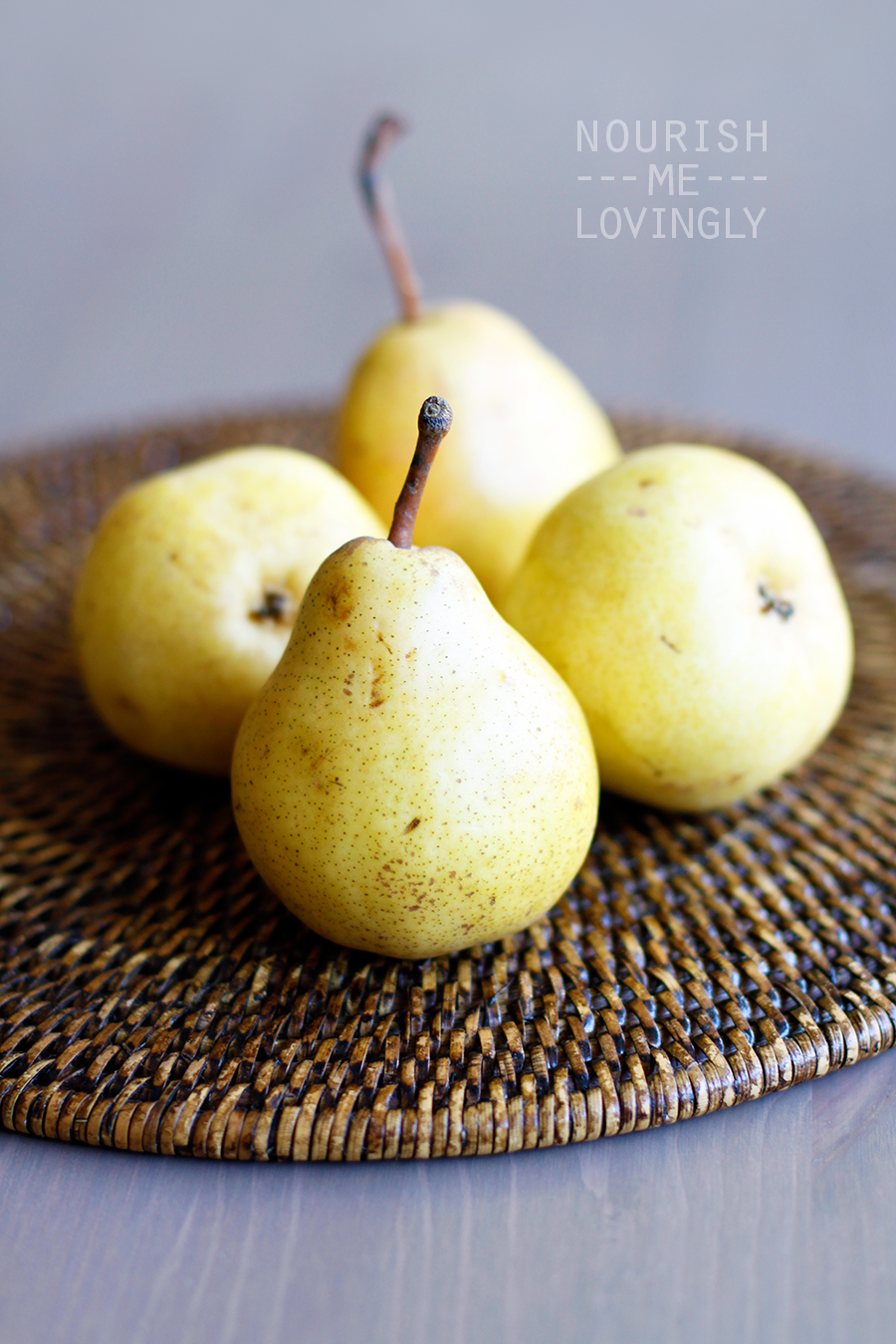 Nourish me lovingly: Minted pear panna cocco (GAPS)