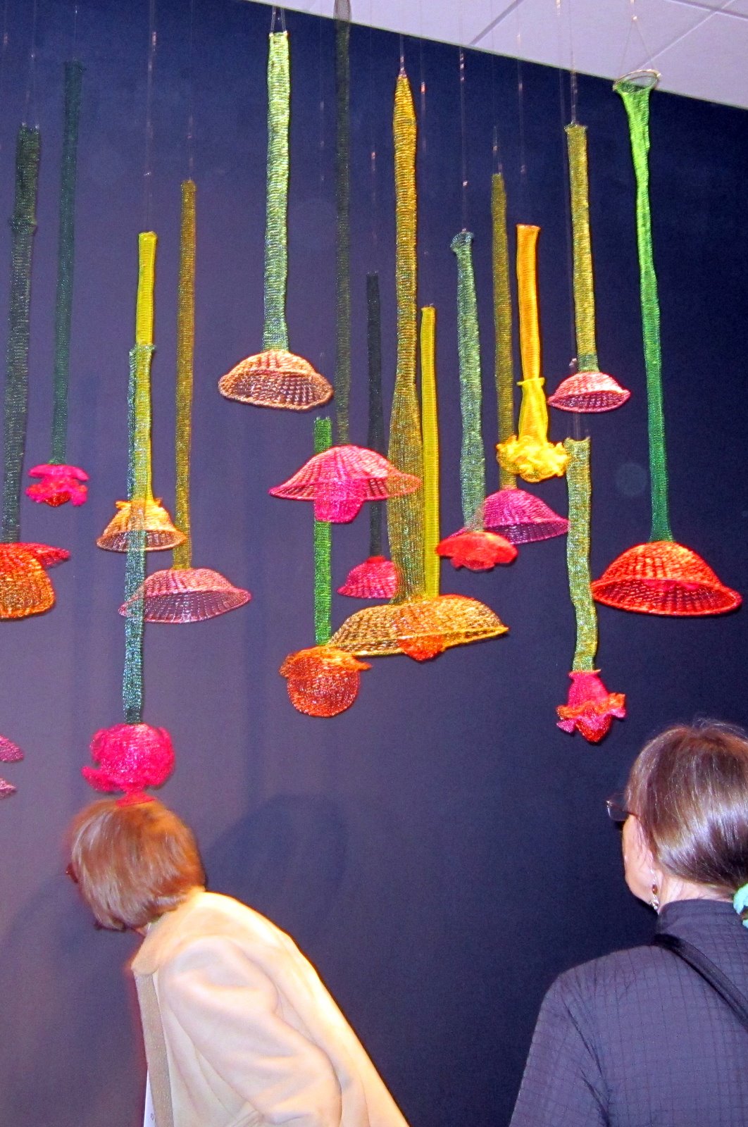 Fun with Dick and Arlete: Knitting & crochet exhibit