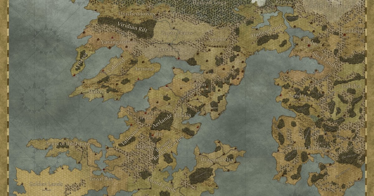 Fantasy Map Review VII: Erce