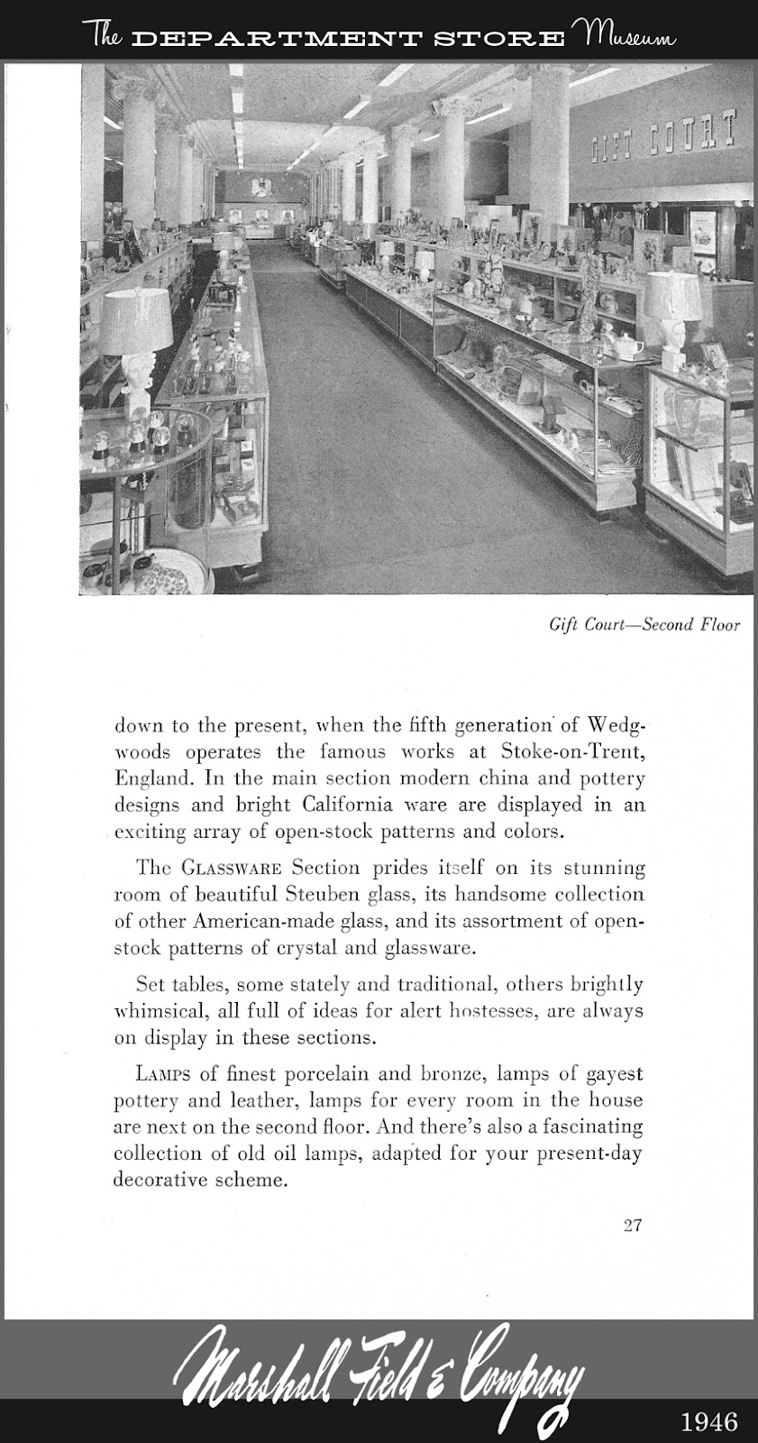 The Department Store Museum: Marshall Field & Company and Chicago pp 23-44