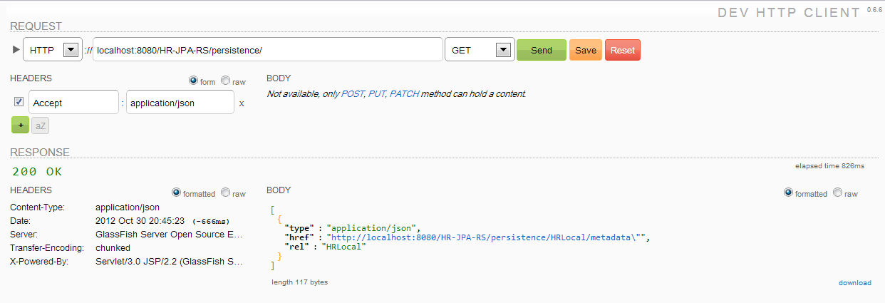 Java Oracle Soa Blog Easy Way To Access Jpa With Rest Json Xml