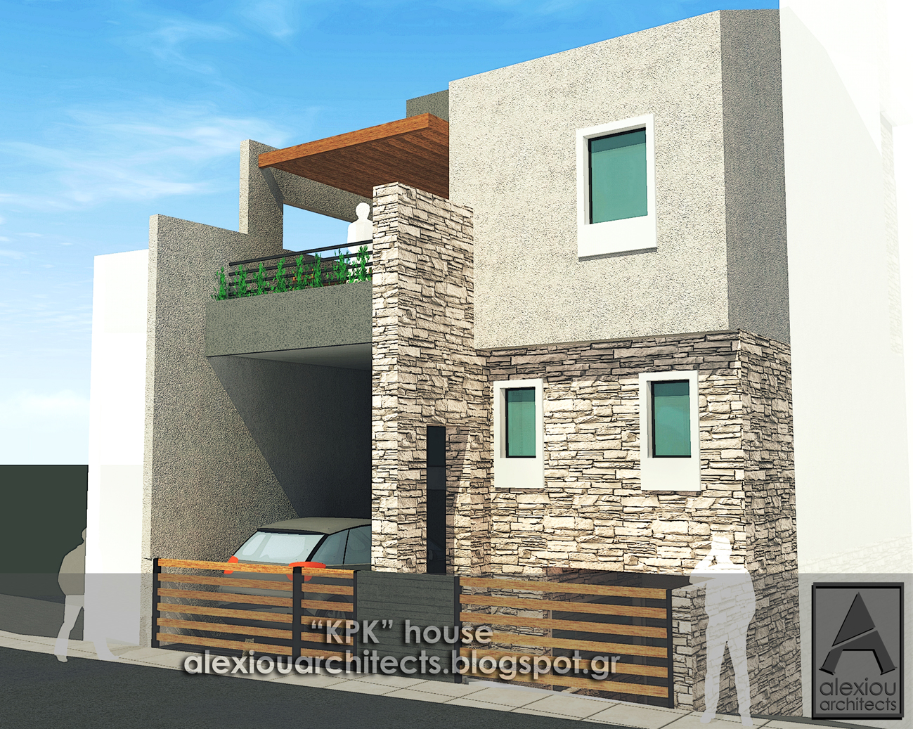 alexiouarchitects: KPK house (first plans)