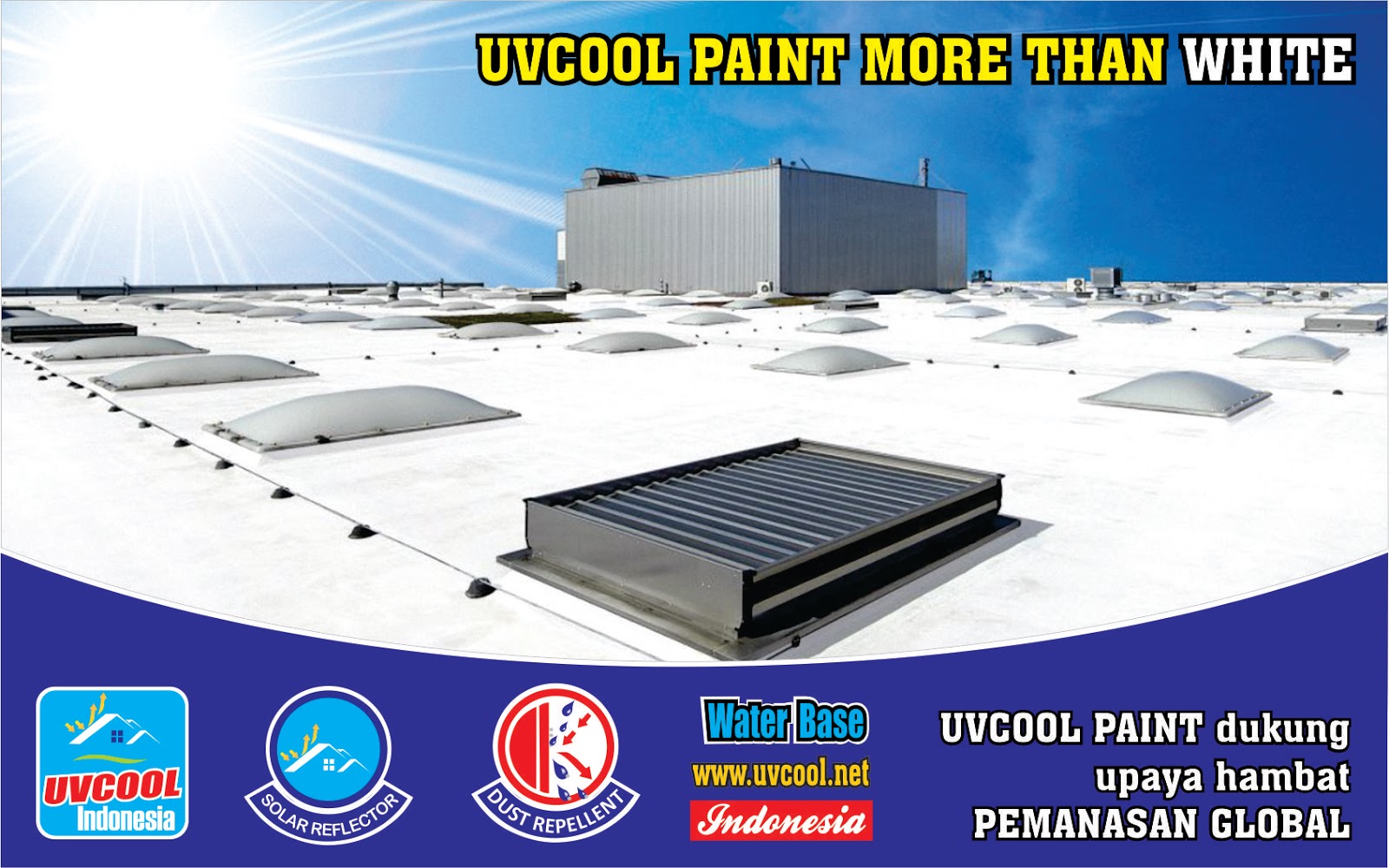 UVCOOL Perfectly Cool Your Roof - UVCOOL Paint