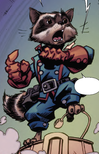 Universo Animangá: Marvel Comics: Rocky Racum