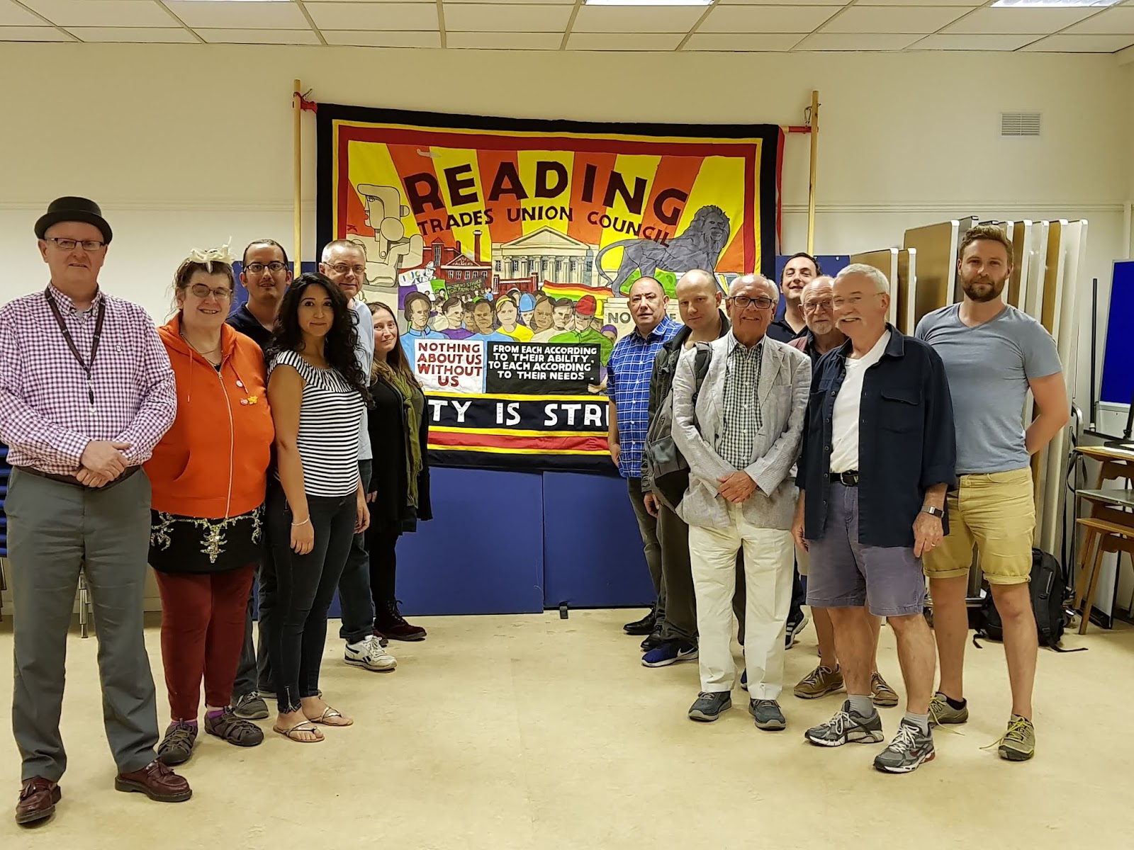 The Reading Trades Union Council: RTUC - Flying a Banner for Reading ...