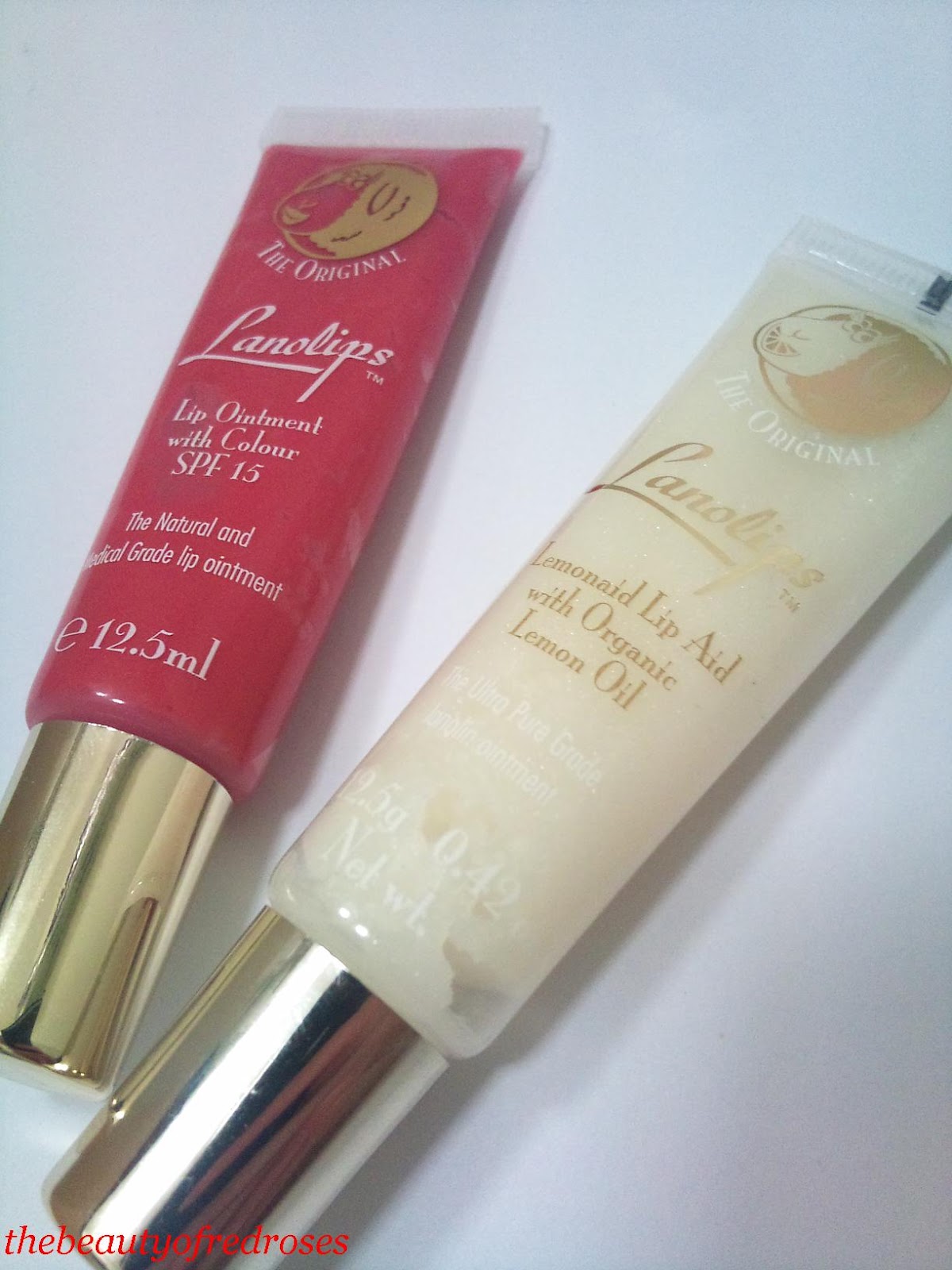 The Beauty of Red Roses: Review: Lanolips Lemonaid Lip Aid and Lip Ointment with Colour