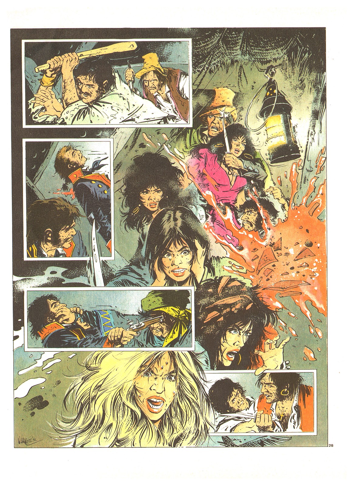 Los comics de Machete: Bruce J. Hawker (2) El baile de los malditos