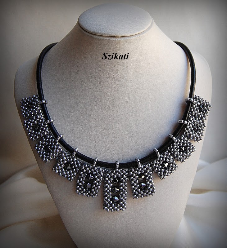 Szikati Jewelry Design: Elegant Grey Set