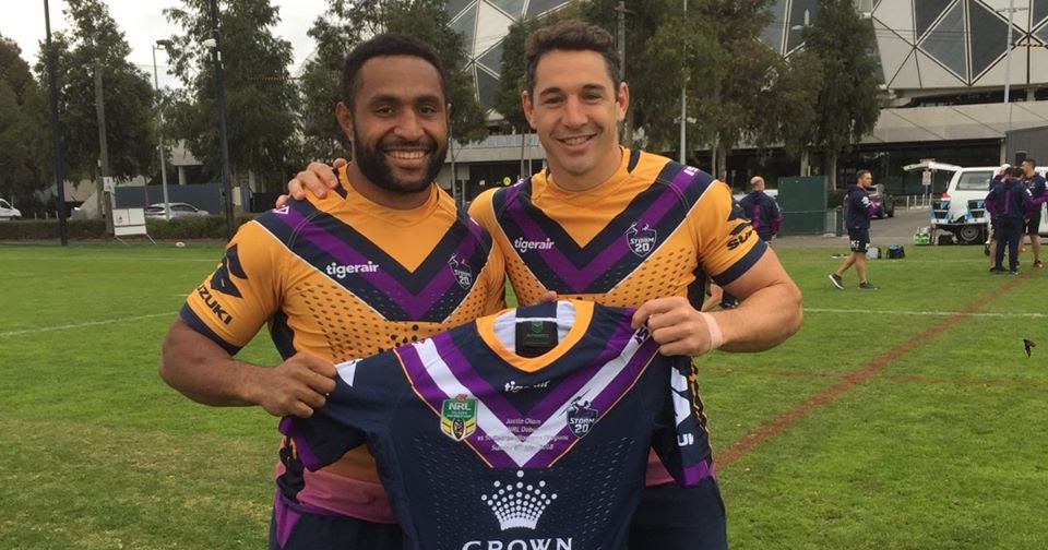 PNG International Justin Olam to play his second NRL match - One Papua ...