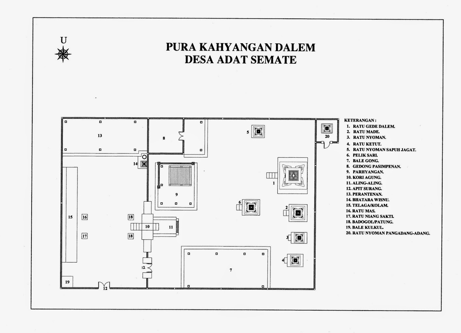 Pura Kahyangan Dalem | Desa Adat Semate