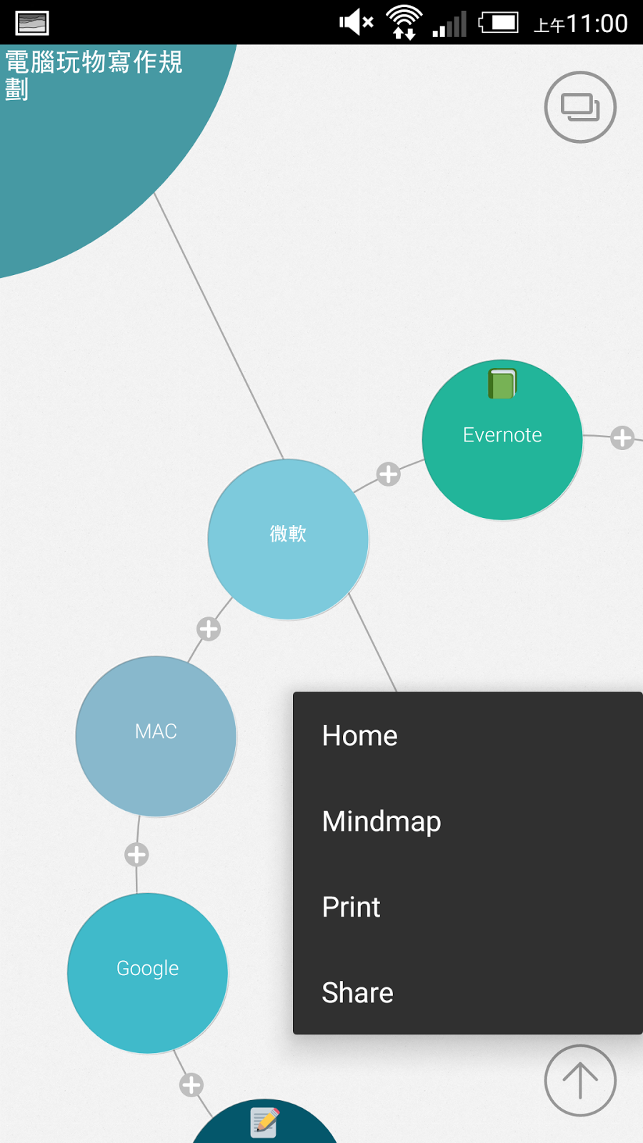 改變手機上的心智圖法： Mindly 畫出創新的腦內宇宙