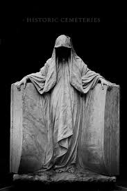 Creepy Cemetery Statues