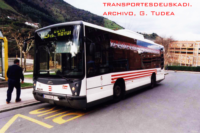 Transportesdeuskadi: Galería fotográfica: MAN NM 223 de Bilbobus