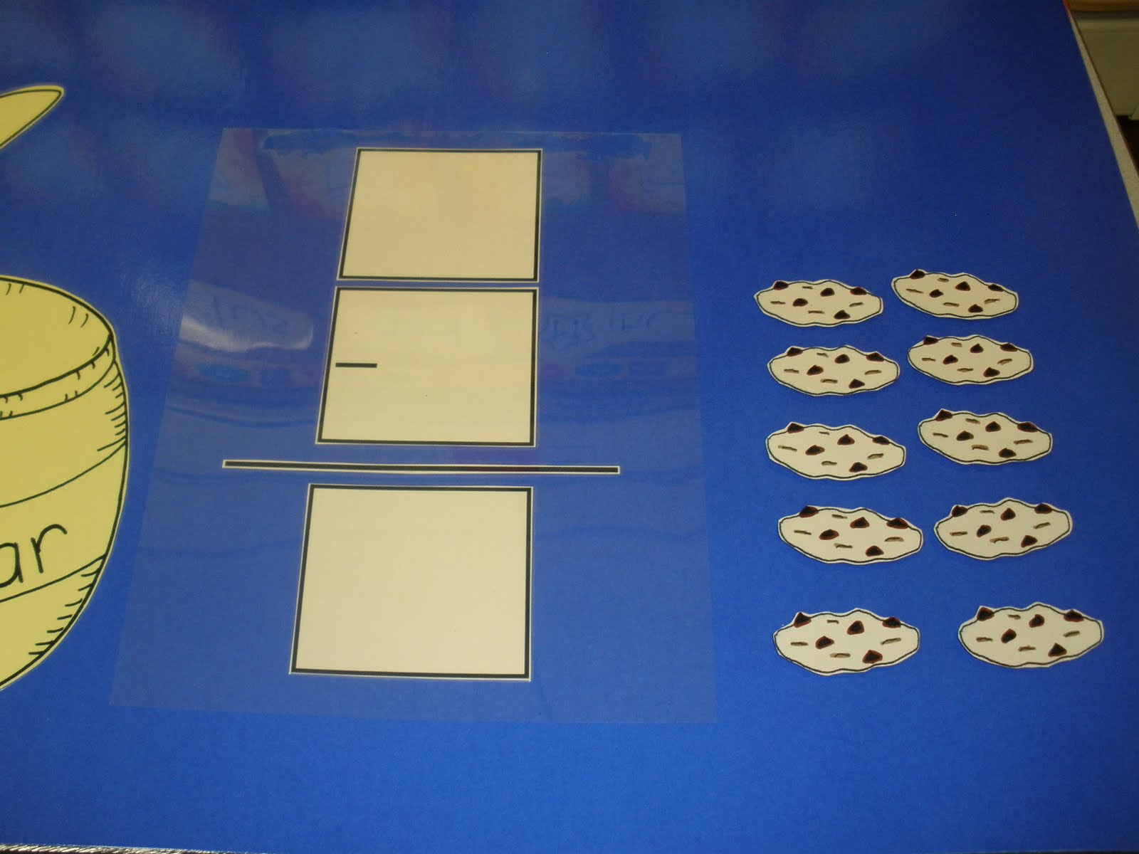 The Art of Teaching: A Kindergarten Blog: Cookie Jar Subtraction Math