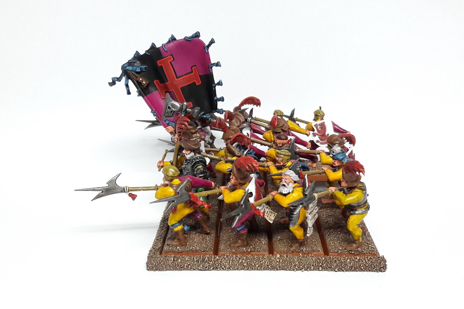 WrocWar: Warhammer Fantasy Battle: Ostermark Halberdiers