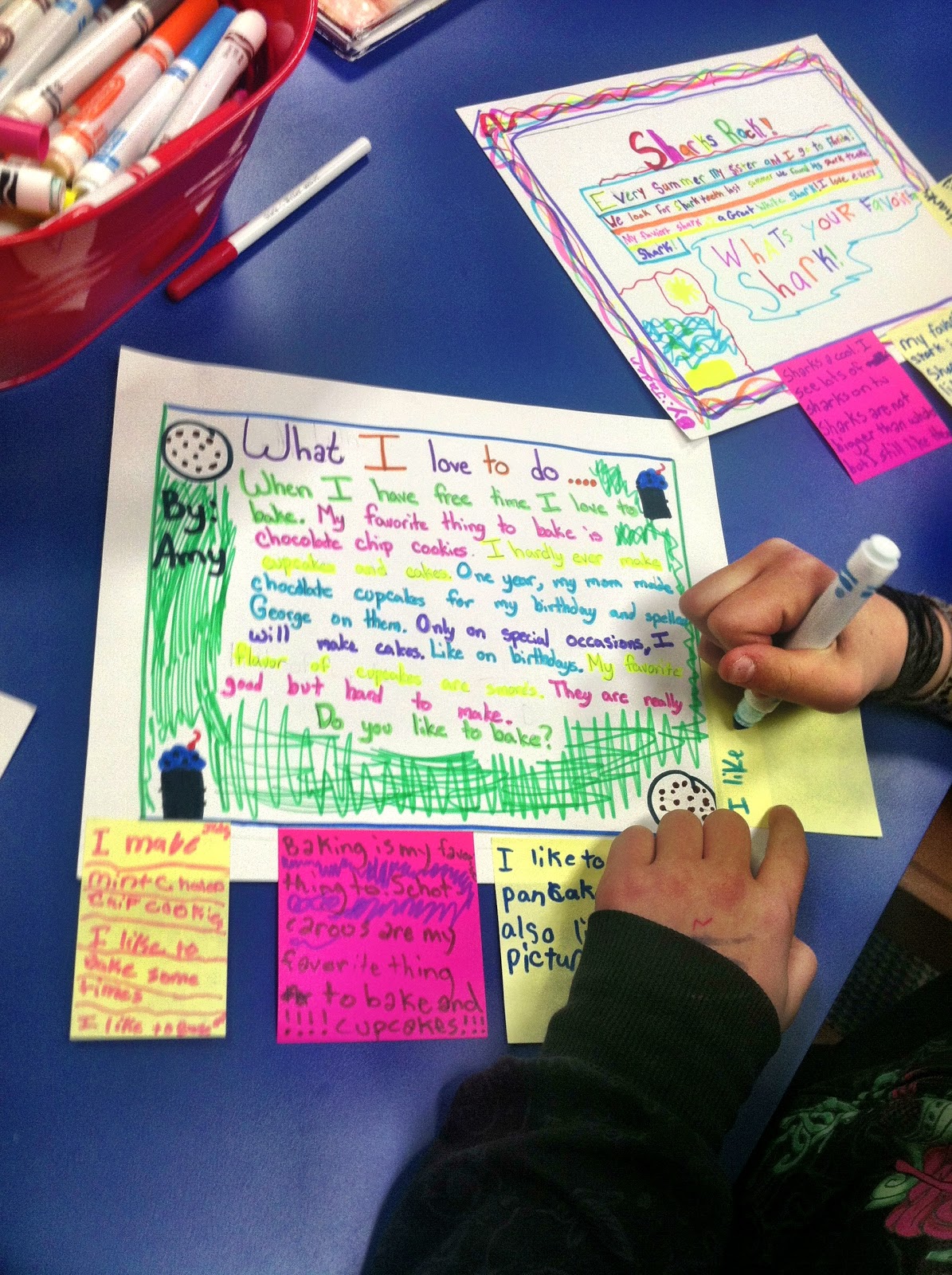 The Library Voice: Paper Blogging With The 4th Graders.....What FUN ...