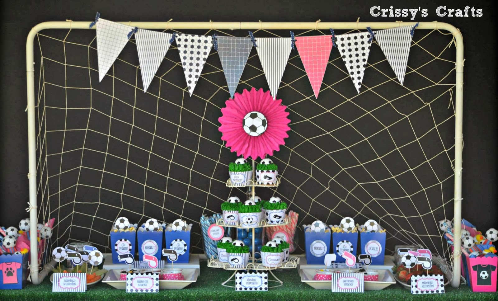 Crissy's Crafts: End of the Season Soccer Party
