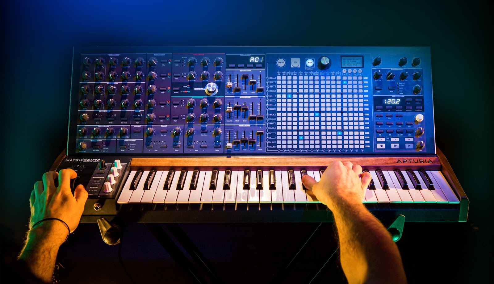 MATRIXSYNTH: Arturia Introduces the MatrixBrute Analog Synthesizer