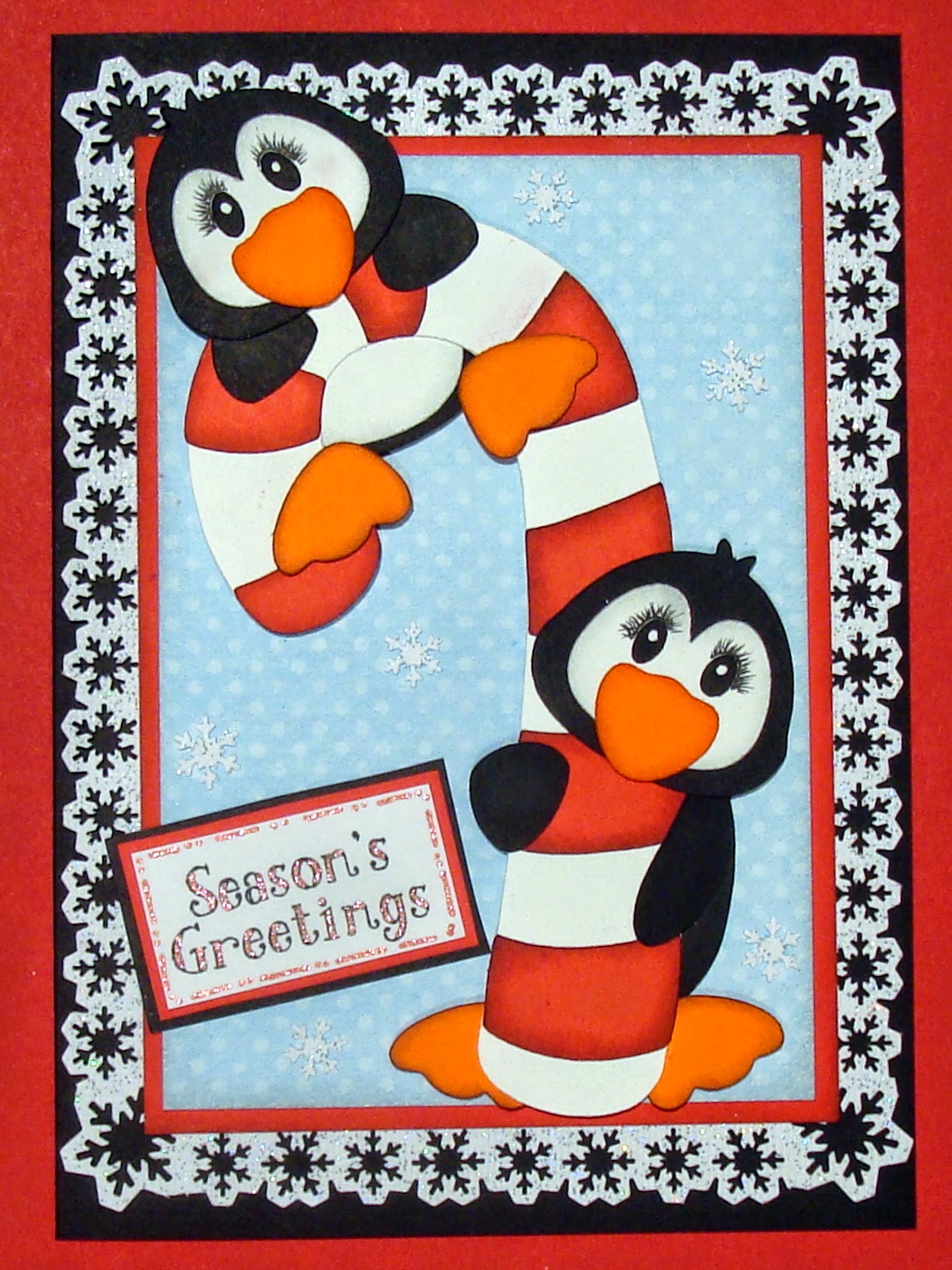 My Scrapbook Garden: Cute Christmas Card