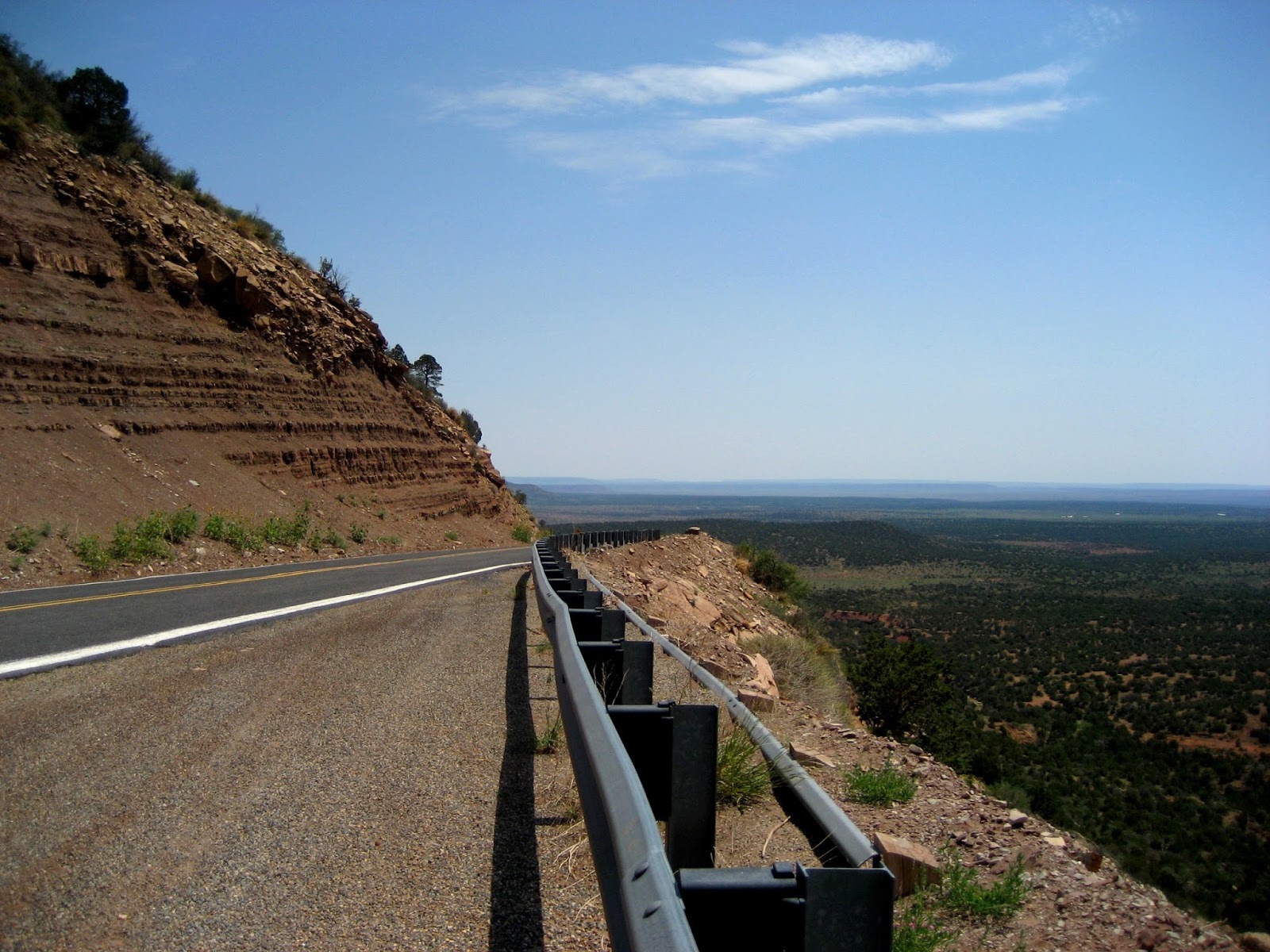 Living Rootless: Highway 104, New Mexico: The Cliffhanger