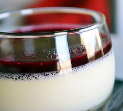 Cuisine de Puglia: PANNA COTTA AU COULIS DE FRUITS ROUGES