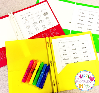 Words Their Way in the Primary Classroom | Happy Hearts in 1st