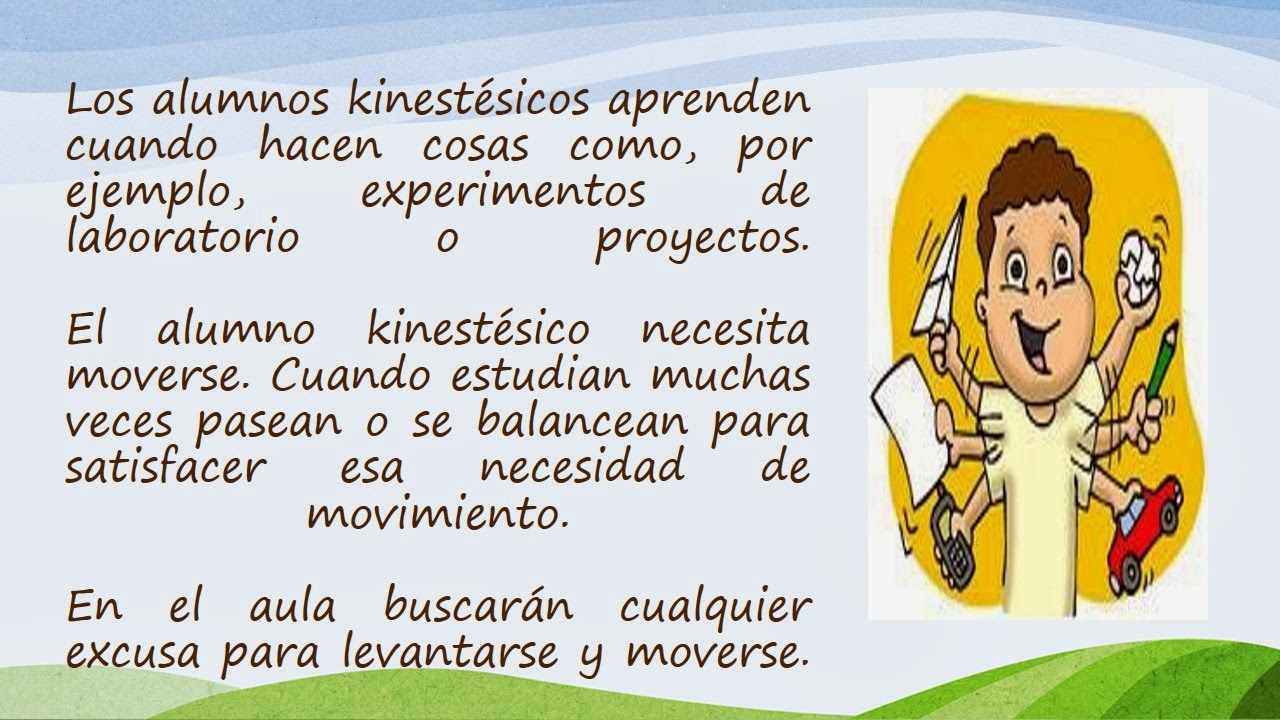 Aprendizaje kinestésico