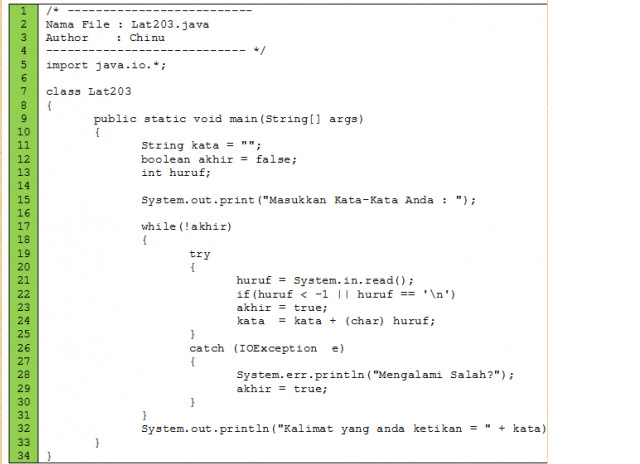Konsep Dasar Oop Object Oriented Programming Dan Perintah Input Pada Java Perintah Input