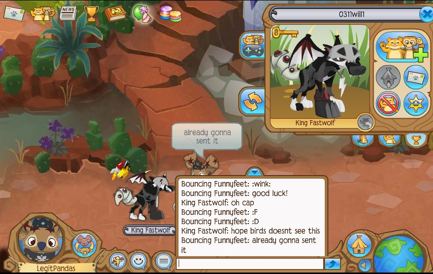 Legit Animal Jam: Hacker! Report 0311Will1