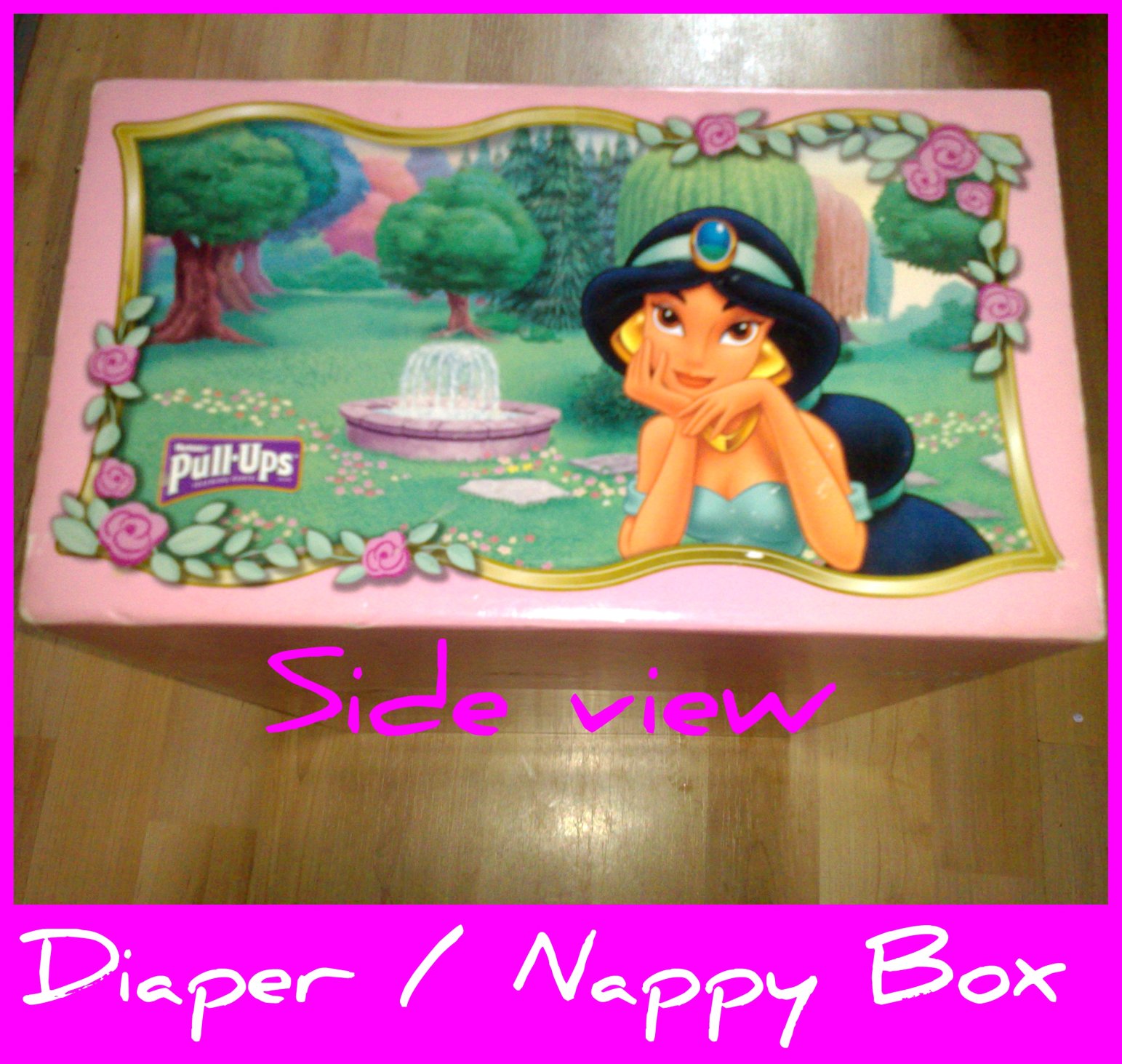 Karima's Crafts: Diaper Box Storage