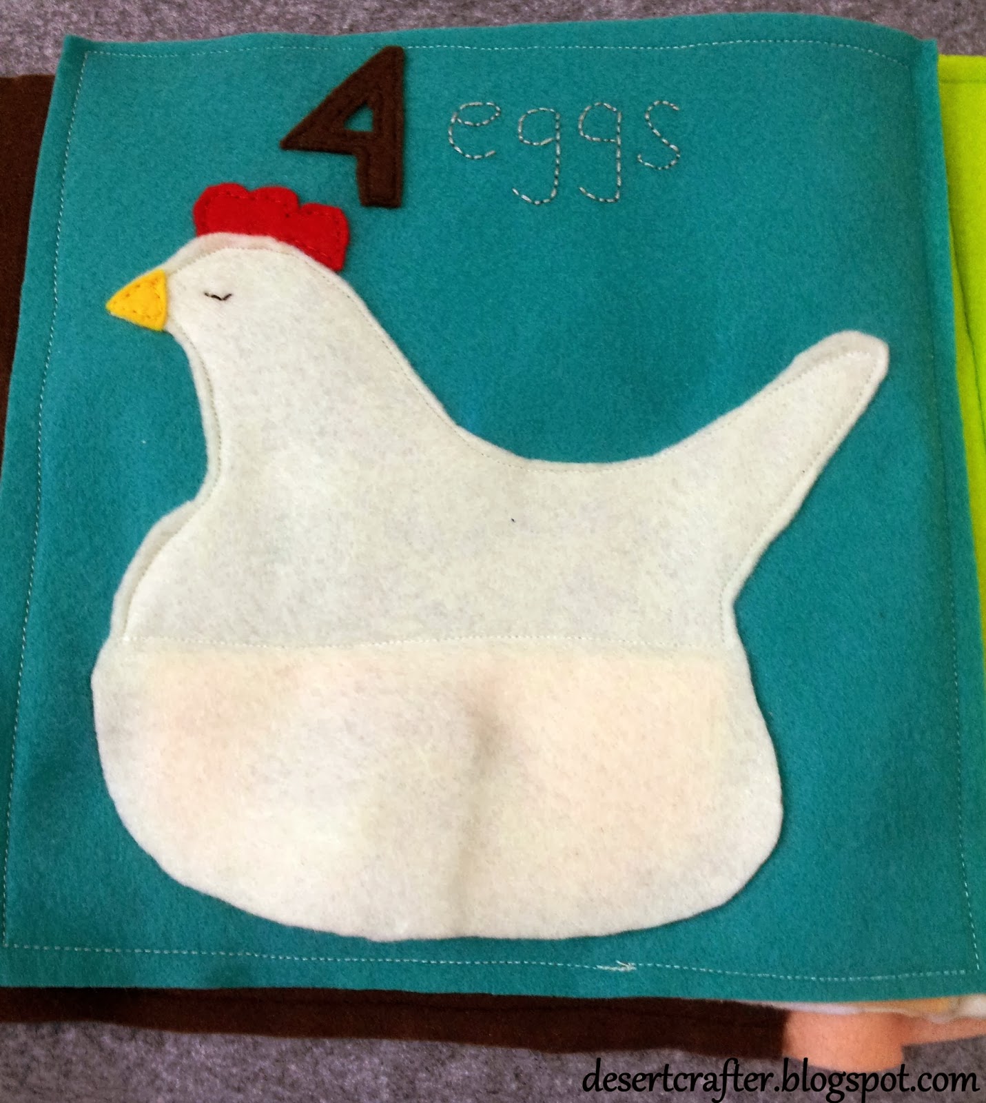 Desert Crafter: Felt Counting Book