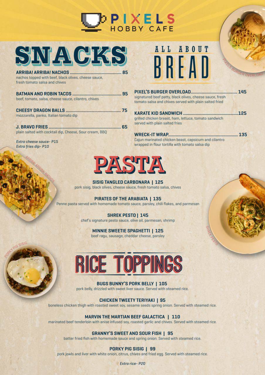 New Hang Out Place: Pixels Hobby Café - Valenzuela