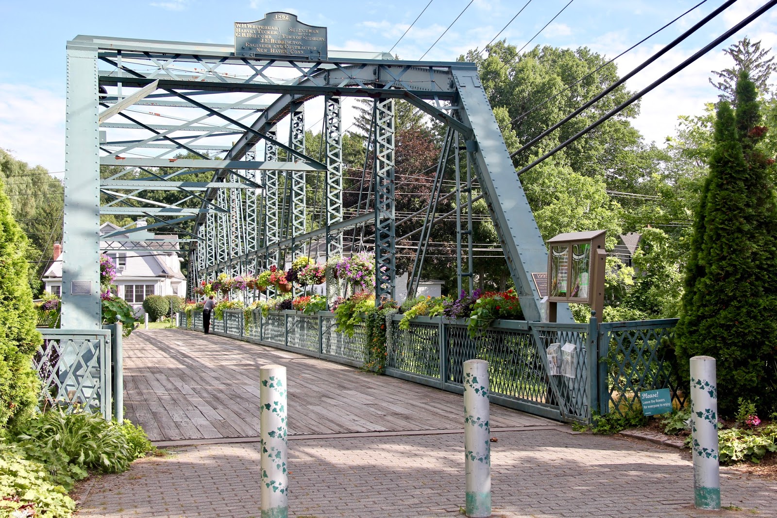 Southwest Daily Images: Old Drake Hill Flower Bridge