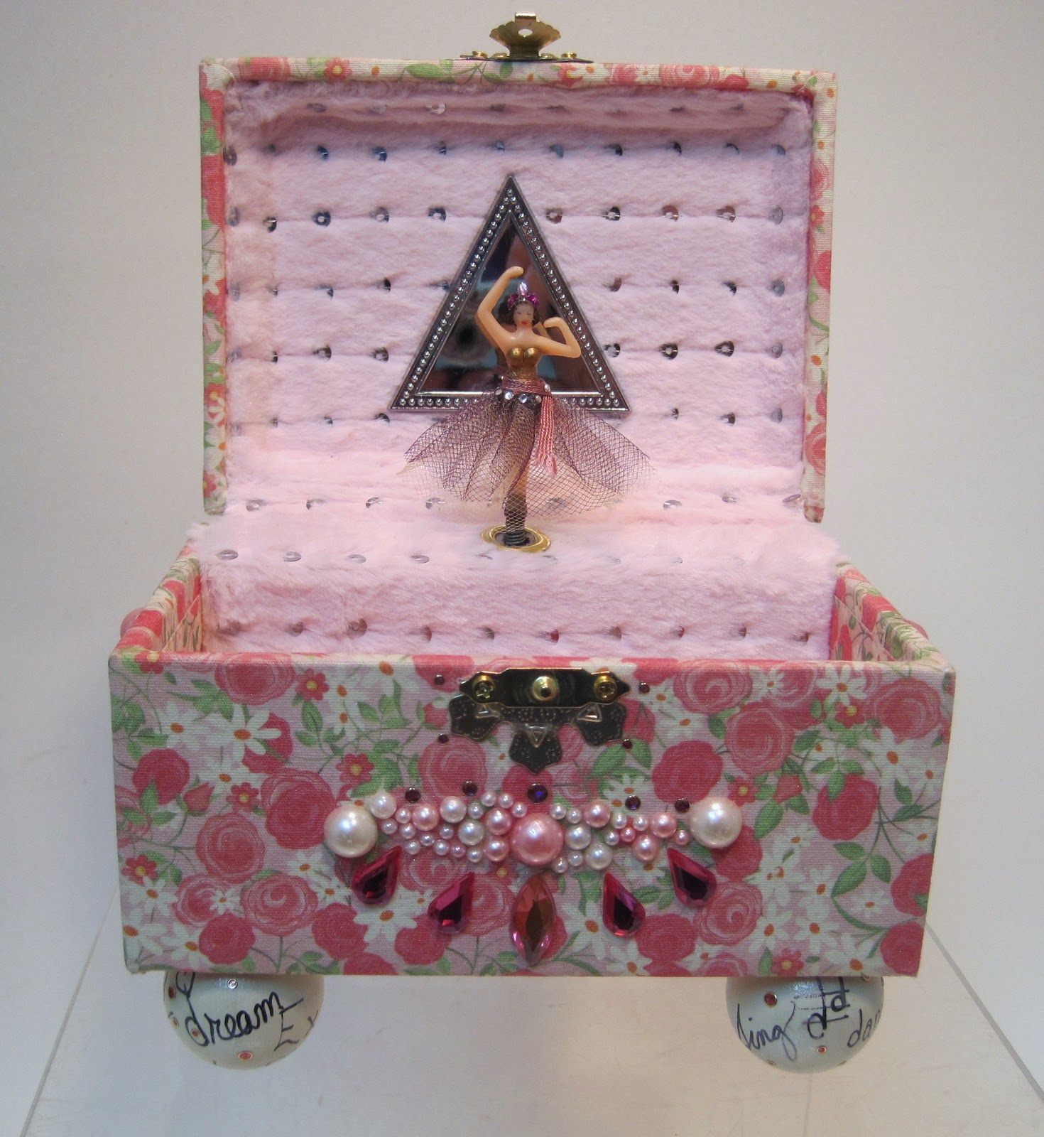 Vintage Ballerina Music Box - Renovated - abbadabble