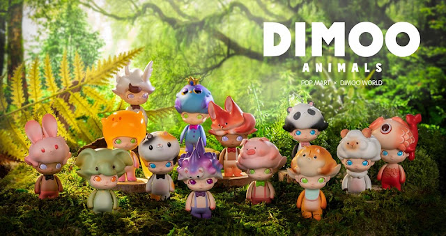 DIMOO: ANIMALS Series from DIMOOWORLD x POP MART
