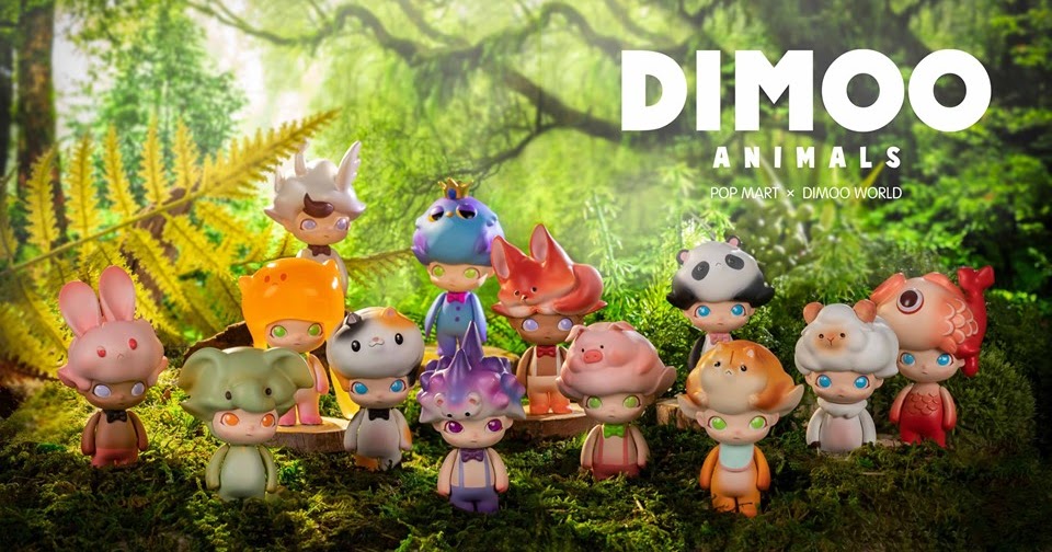 DIMOO: ANIMALS Series from DIMOOWORLD x POP MART