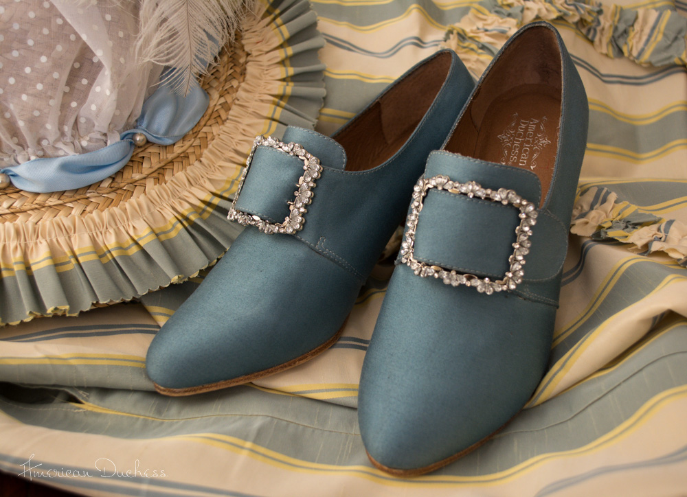 Introducing the New "Georgiana" 18th Century Shoes, And How to Dye Them ...