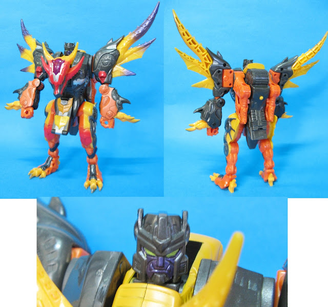 TRANSFORMERS CYBERTRON : Ultra class SCOURGE 變形金剛銀河戰士超級火焰柯柏文