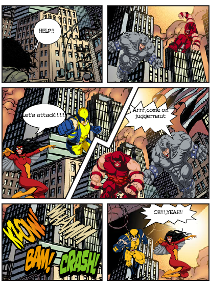 OUR ENGLISH CLASS: Creating Comics with Marvel