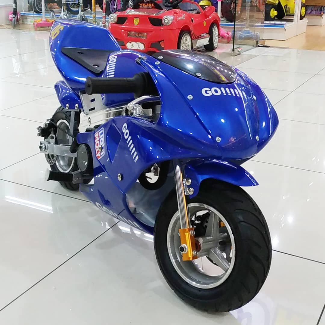 Motor Mini GP WARNA BIRU - Toko bukalapak