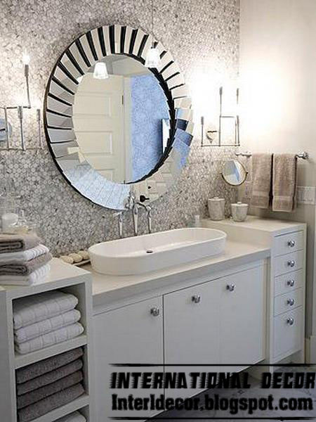 Modern mirror frames, round mirror frames