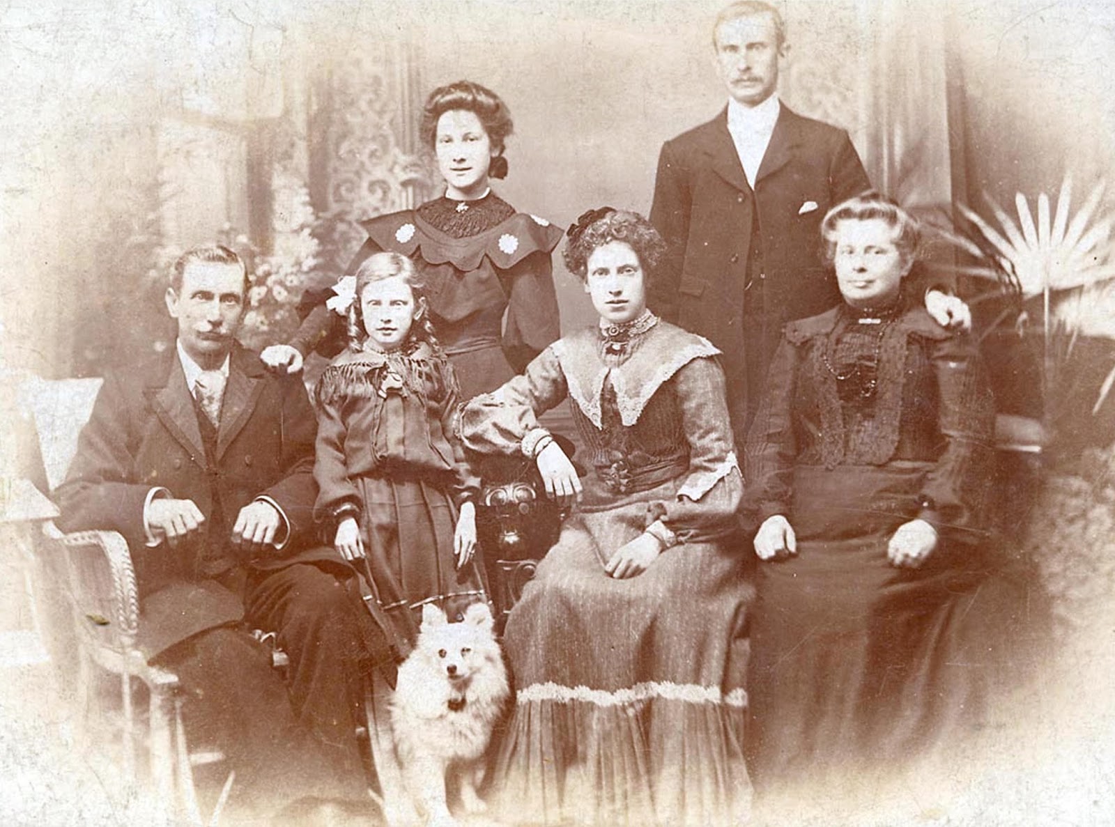 Family History Fun: Sepia Saturday - Families Together