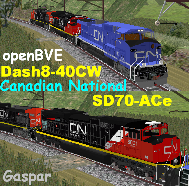 Locomotivas p/ openBVE !!!: EUA Download Dash-9