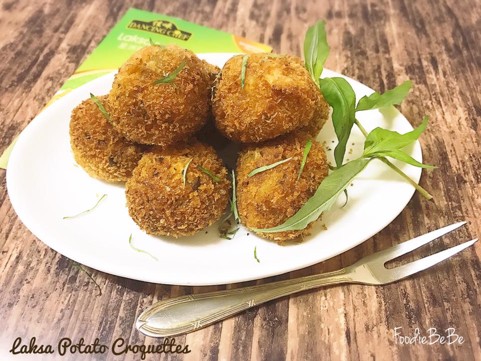 Laksa Potato Croquettes by Patricia Bebe