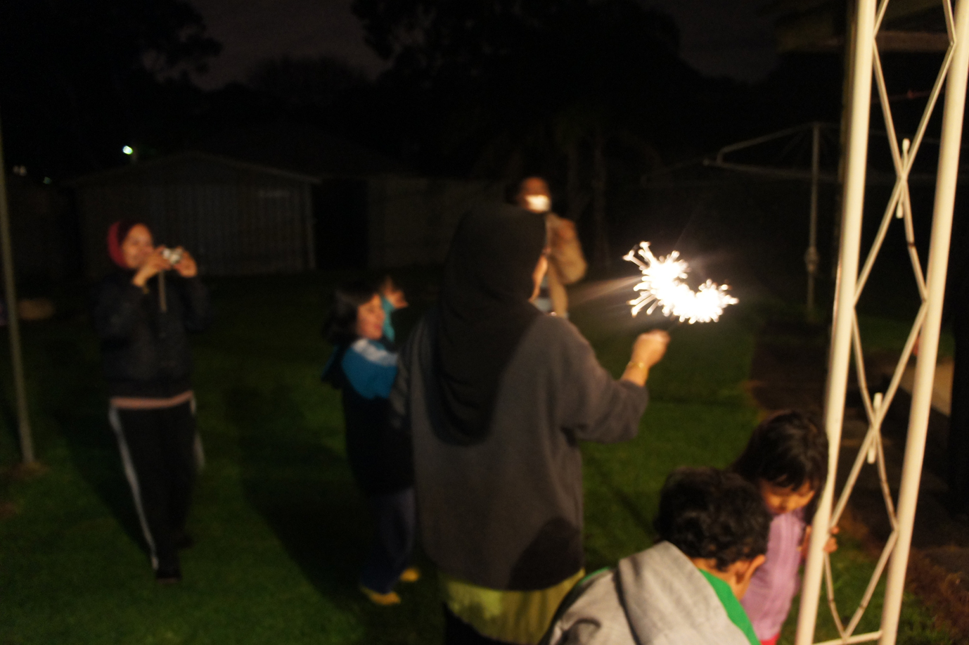 Sweet Like Candy : : :: Seronoknya main bunga api